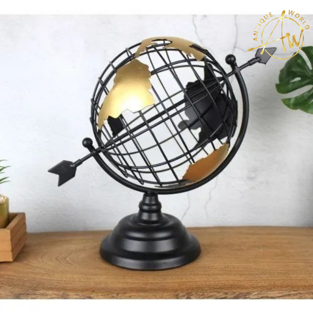 Metal Map Decoration