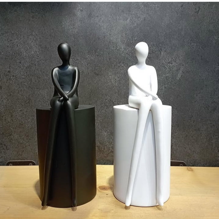 Poised Lady Figurines 1 pc